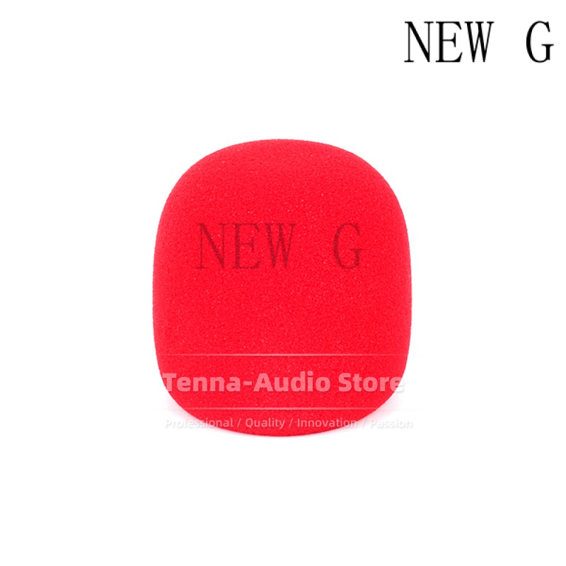 【NEW - G】Black Microphone Windscreen Dustproof Foam Screen Windproof ...