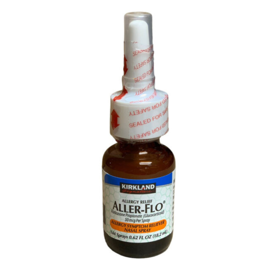 Kirkland Signature Aller-Flo 24HR Allergy Relief Nasal Spray 50mcg, 144 ...