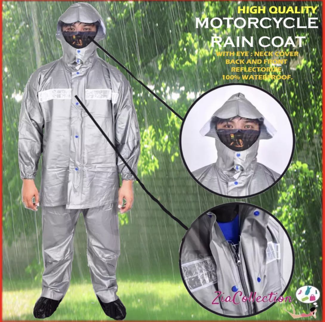 High Quality Motorcycle Waterproof Rain Coat Upgraded Soft Breathable ...