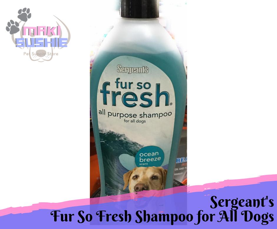 Sergeant's 532ml Fur So Fresh All Purpose Shampoo for All Dogs in Ocean ...