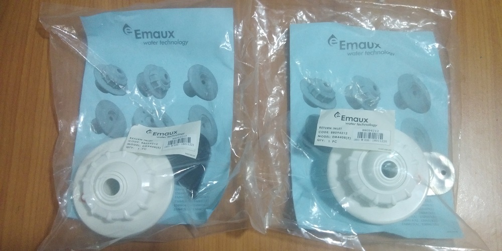 Emaux EM4408E Swimming Pool Wall Return Inlet 32mm/50mm PN10 Solvent ...