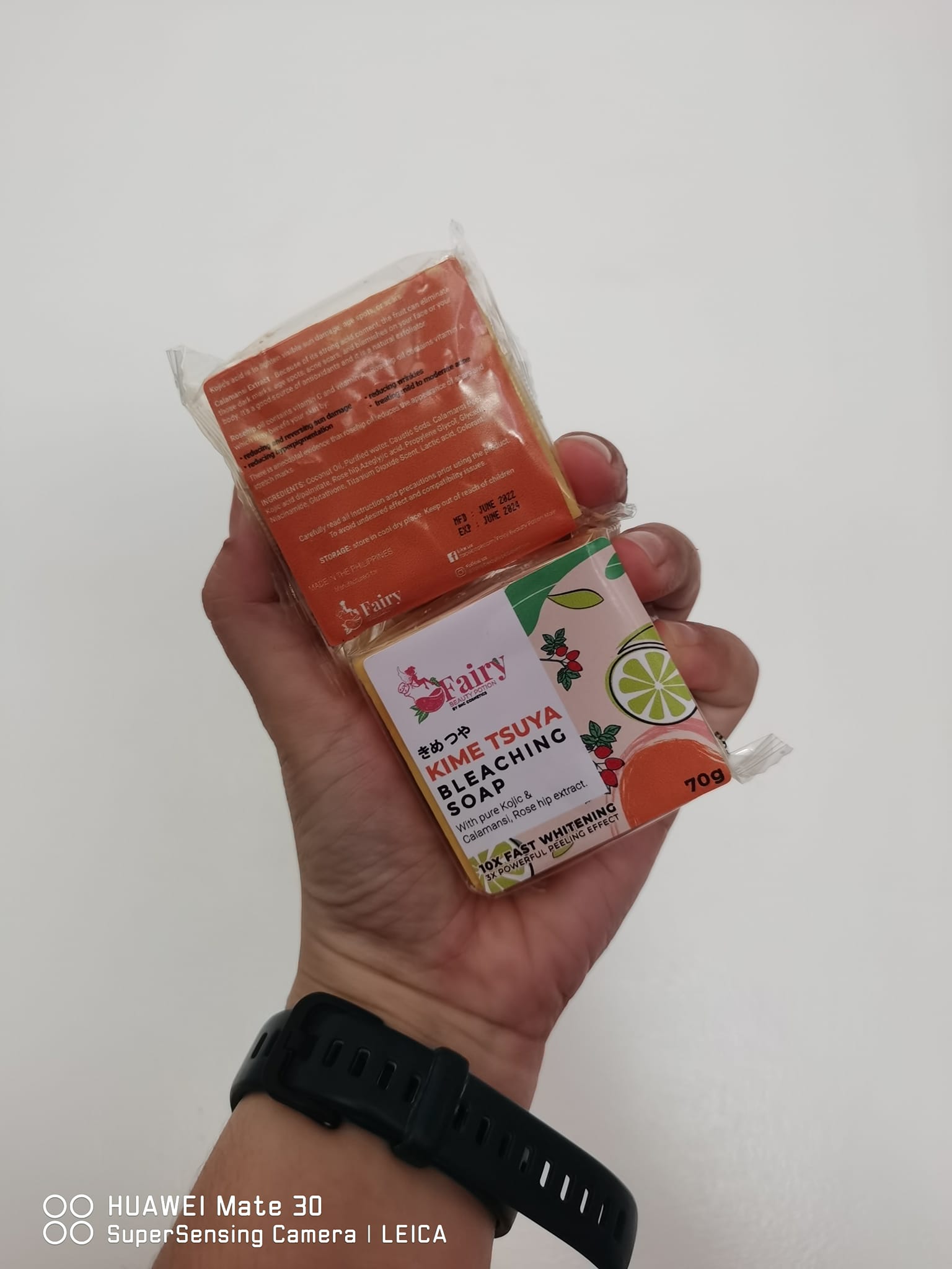 Kime Tsuya Bleaching Soap with Pure Kojic and Calamansi, Peeling Effect ...