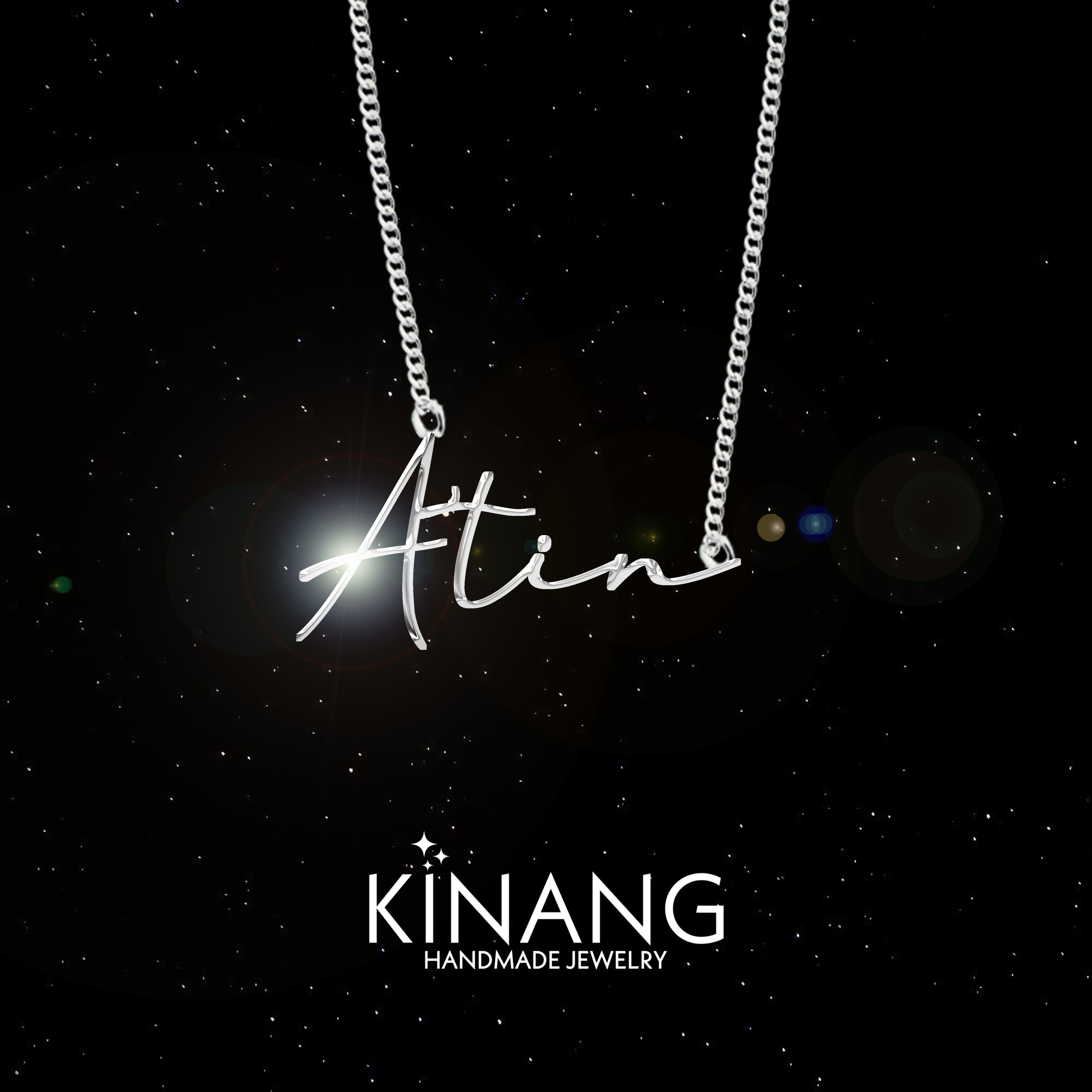 Kinang: "A'tin" Necklace (SB19 inspired, SB19 Fandom Logo, ATIN ...
