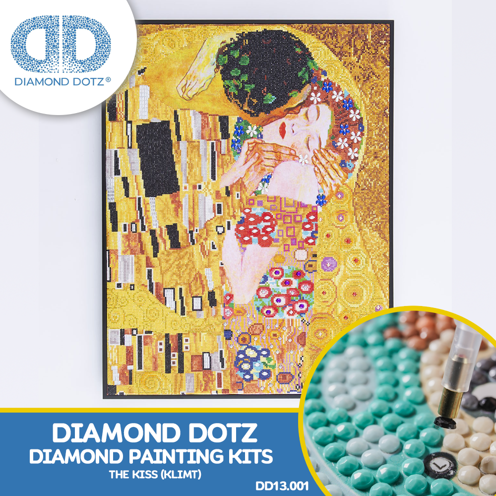 Large Canvas: Diamond Dotz® 5D DIY Diamond painting kit Full Drill Set ...