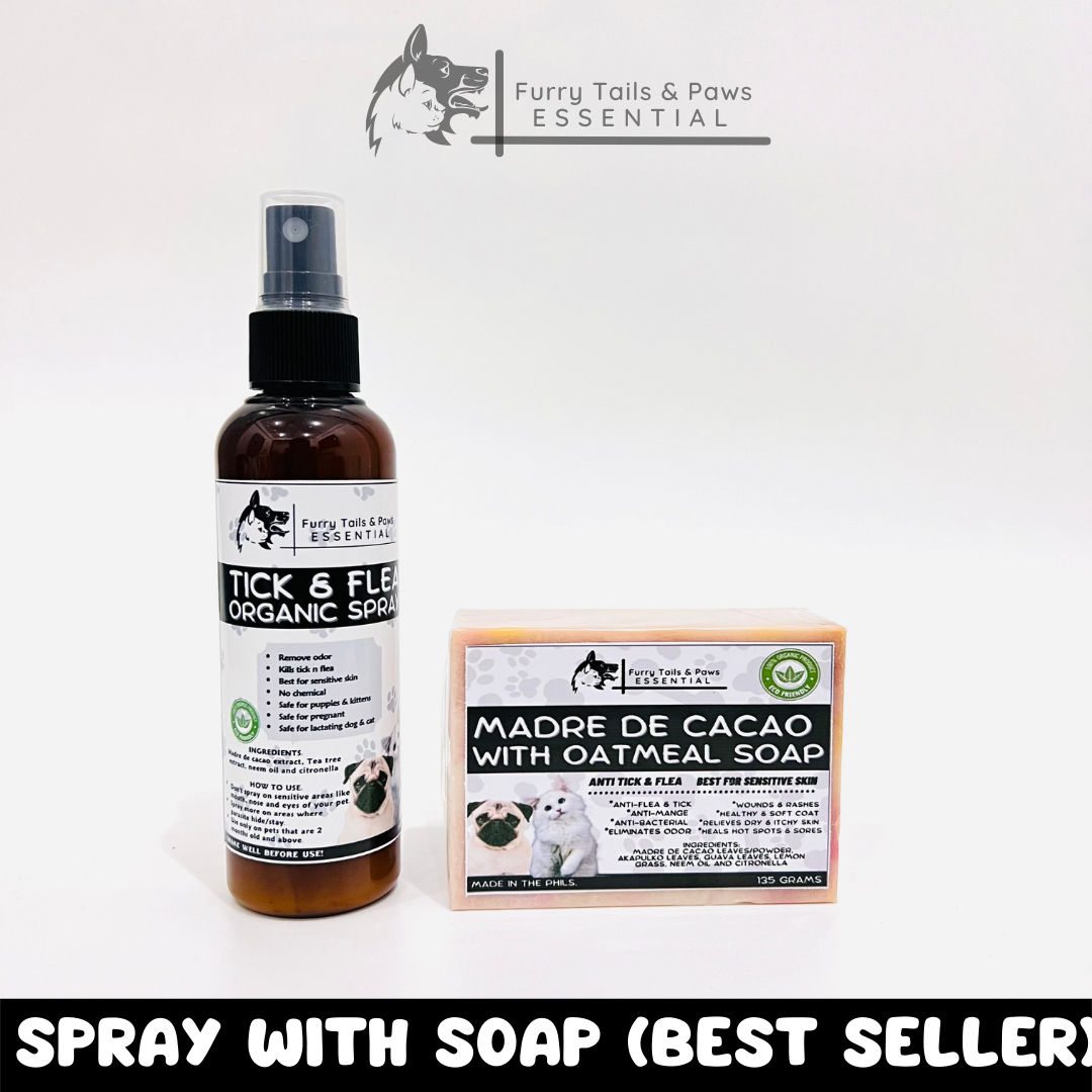 Organic Anti Tick and Fleas Spray 150ml | Lazada PH