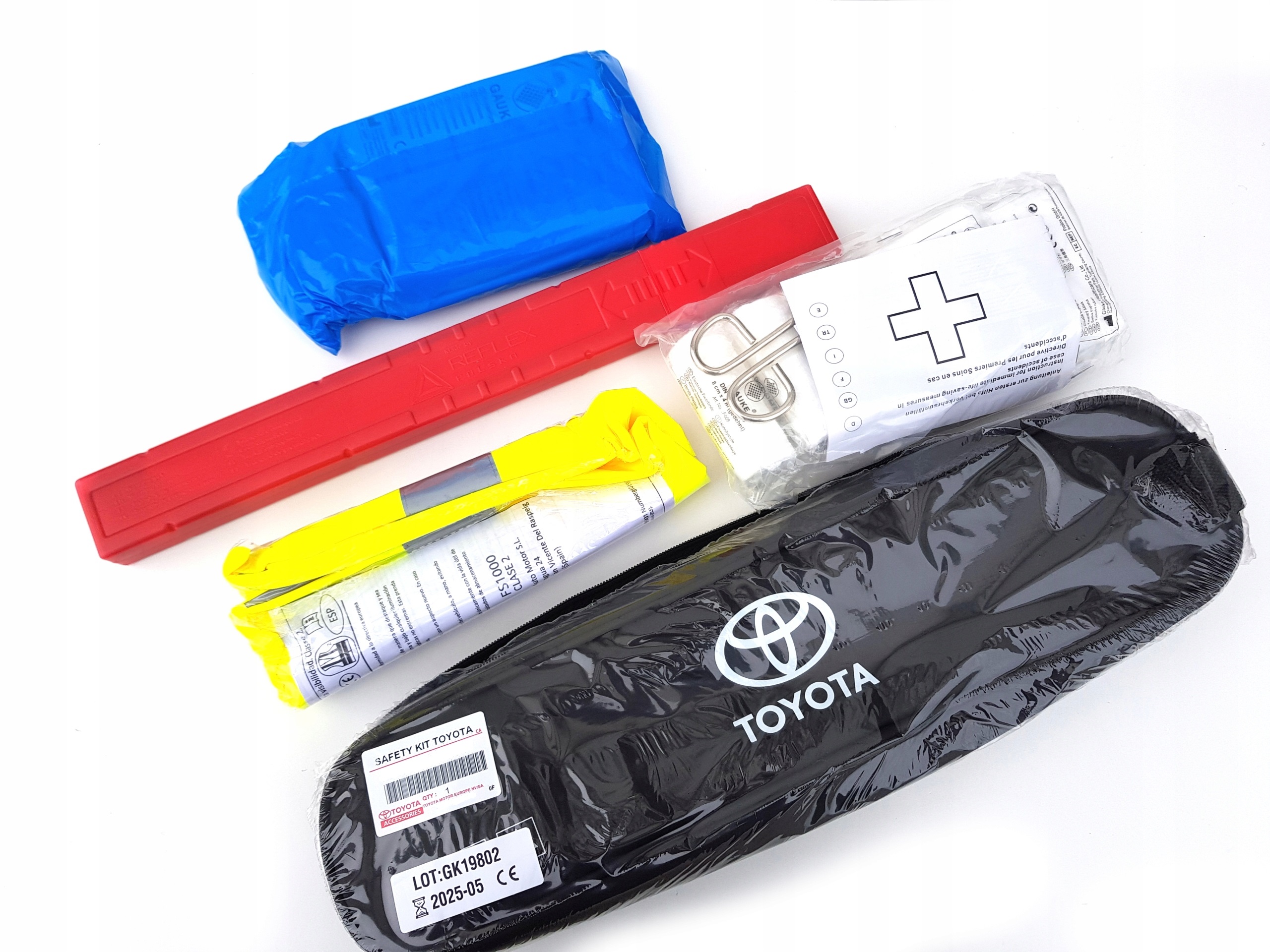 TOYOTA Safety Kit from Poland with First Aid Kit and EWD | Lazada PH