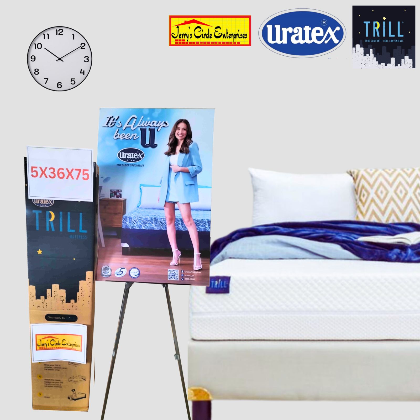 [NEW ITEM][ONHAND] TRILL AIR MATTRESS LEGIT URATEX | Lazada PH
