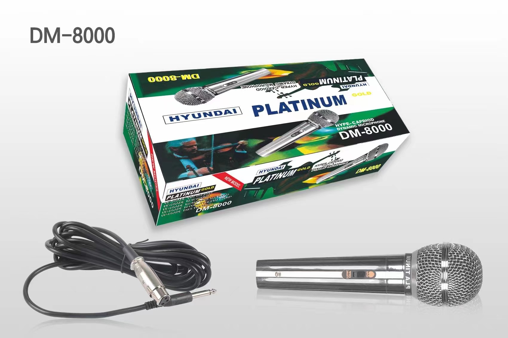 Hyundai Platinum DM-8000 Professional Microphone System | Lazada PH