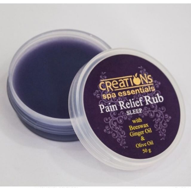 PAIN RELIEF RUB (VIOLET) CREATION SLEEP HEALING RUB | Lazada PH