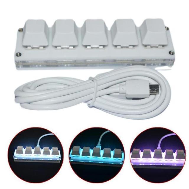 Macropad USB Custom Keyboard Volume Button Knob Programming Macro ...