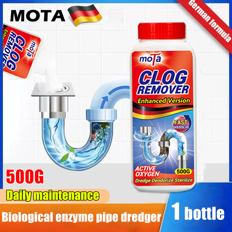 MOTA Drainage Clogged Remover 500g Powerful Clog Remover Pipe dredging ...