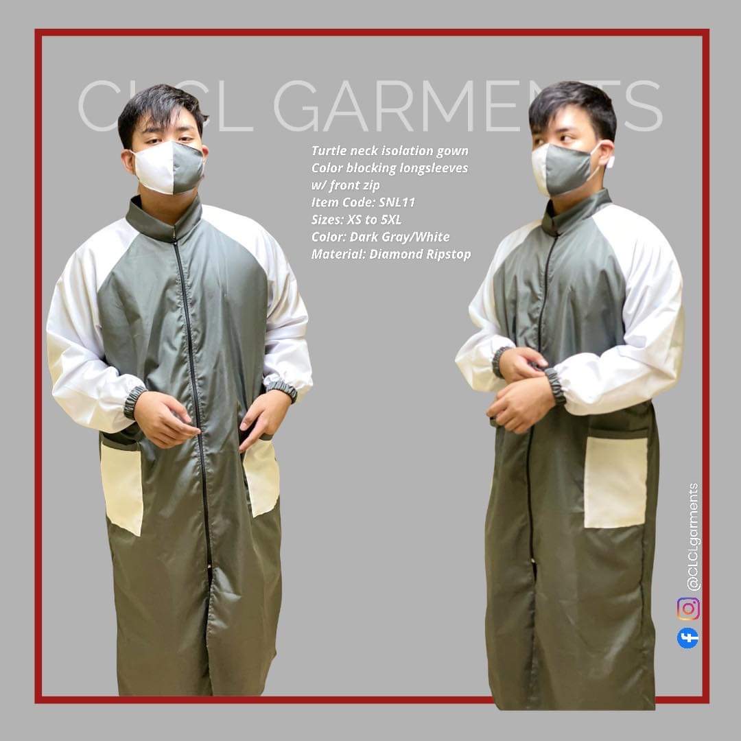 SALE SALE SALE!!! PPE TURTLE NECK ISOGOWN SNL COLLECTIONS FOR MEN ...