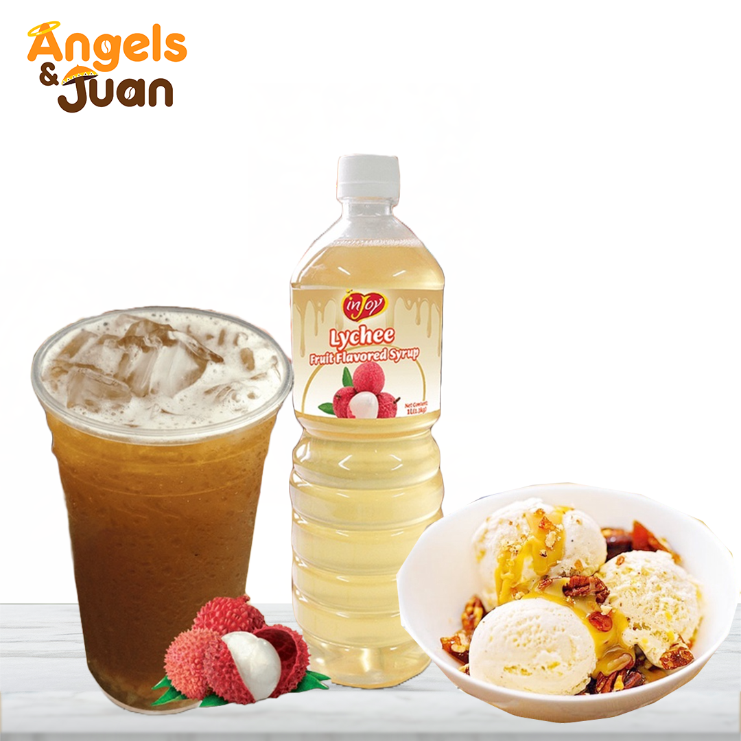 InJoy Lychee Fruit Flavored Syrup 1L | Lazada PH