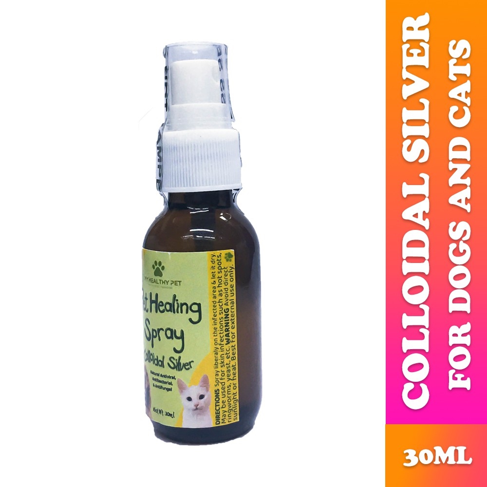 Pet Healing Spray Colloidal Silver for Dogs and Cats 30ml | Lazada PH