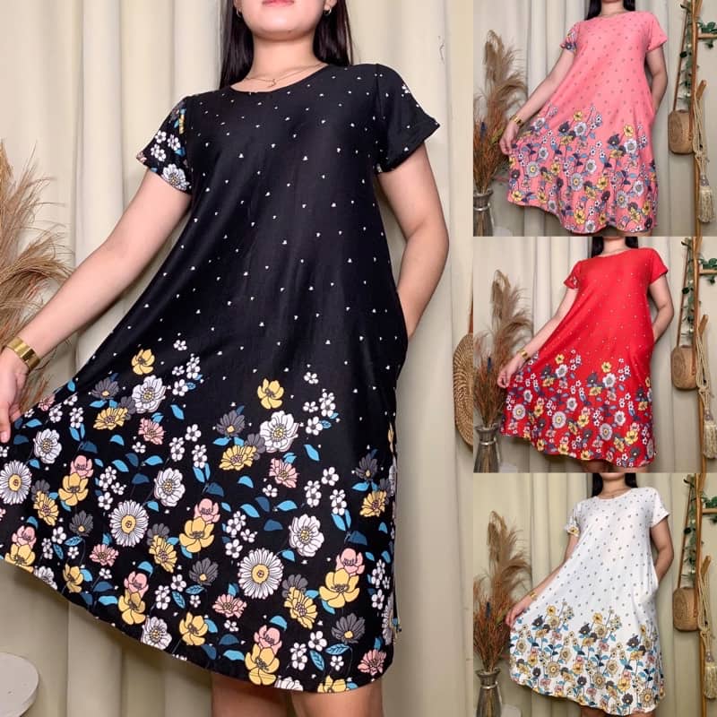 PlusSize DRESS Pambahay / Duster Pambahay fit up to XXL | Lazada PH