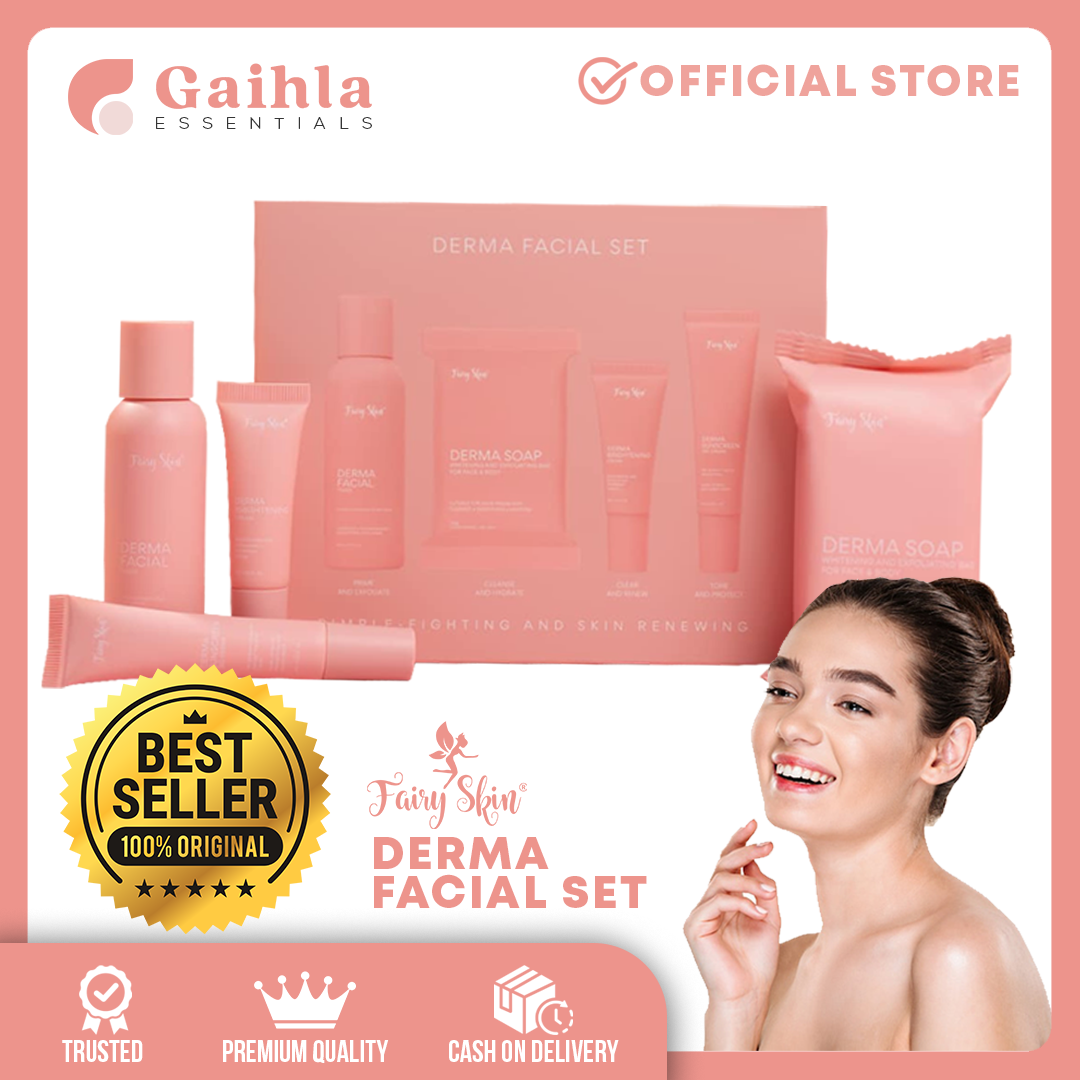 🚩𝐎𝐅𝐅𝐈𝐂𝐈𝐀𝐋 Original FairySkin Derma Set in New Packaging | Original Derma Set FairySkin ...
