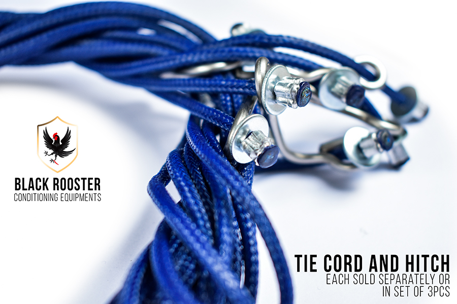 Black Rooster Tie Cord with Hitch 100pcs | Lazada PH