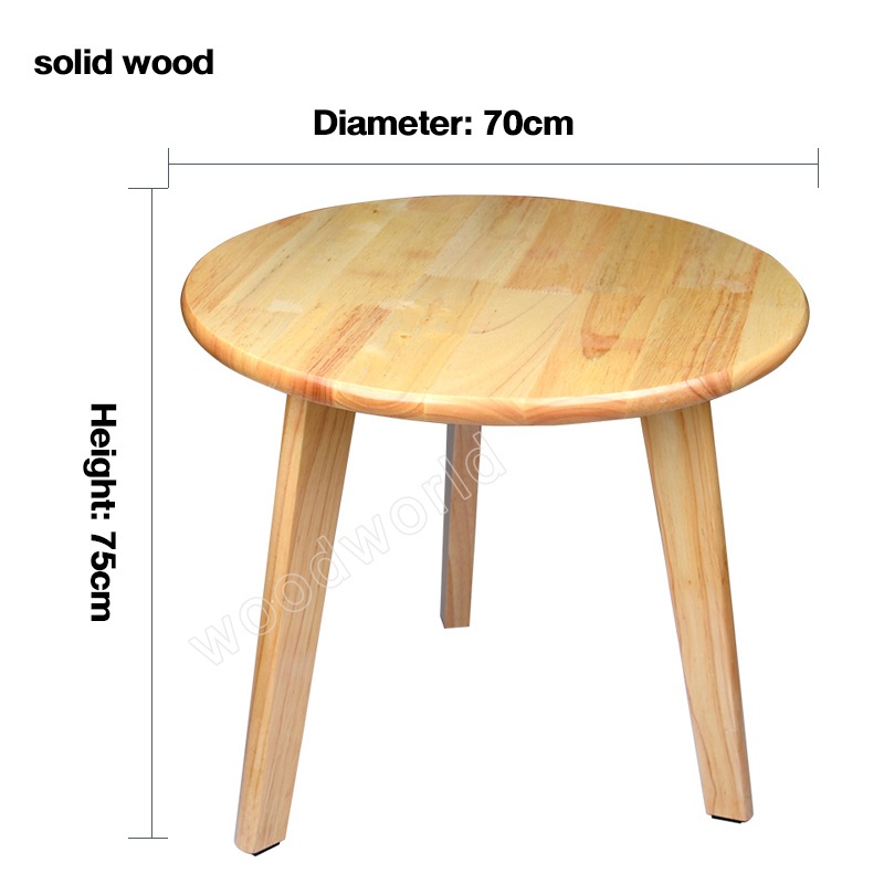 Dining Table Solid Wood Nordic Square Table Side Table Center Table ...