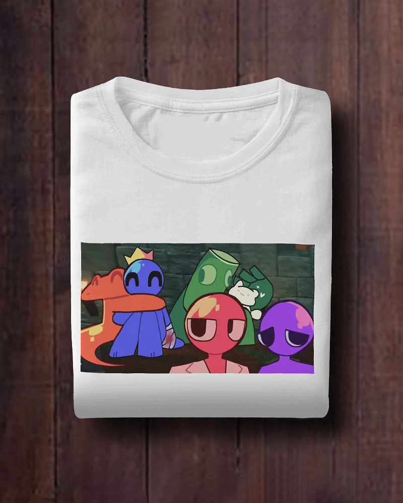 RAINBOW FRIENDS T-SHIRT FOR KIDS 1-12 YRS OLD BATCH 9 | Lazada PH