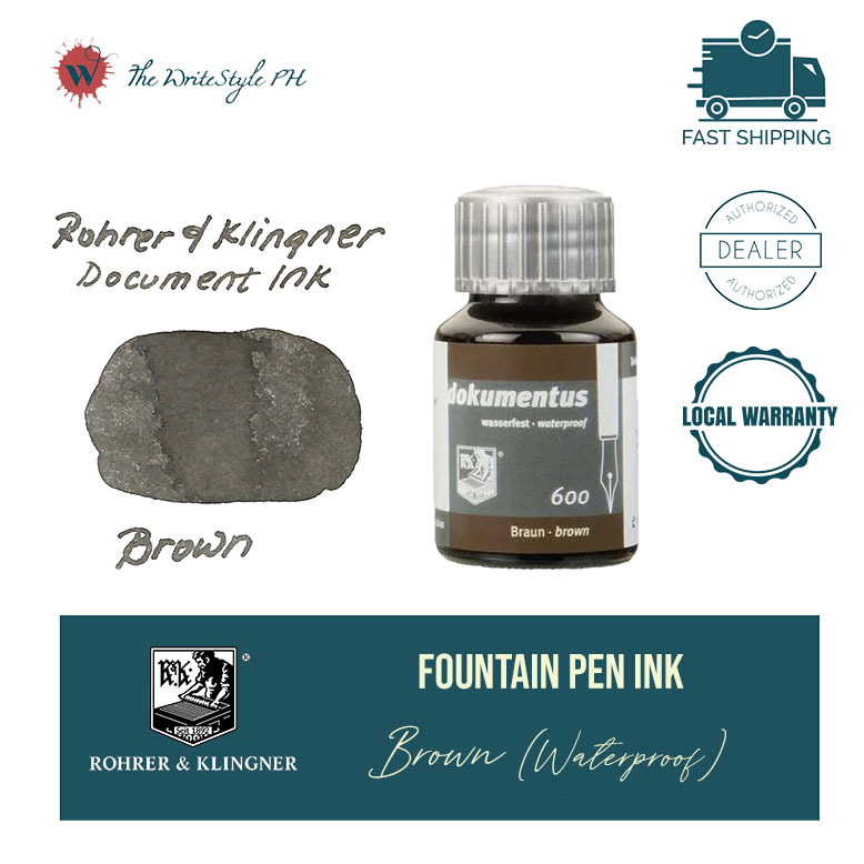 Rohrer & Klingner Fountain Pen Inks [50ml] Document Inks | Lazada PH