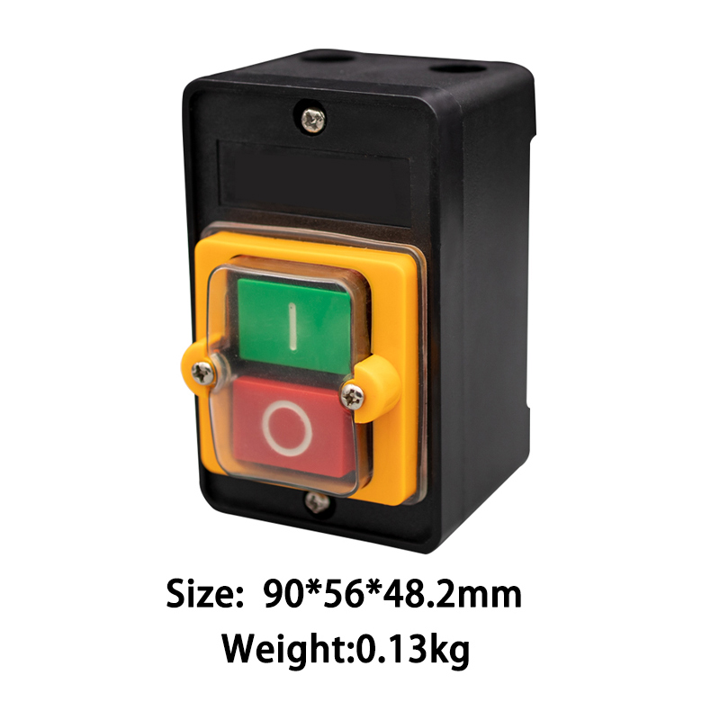 Waterproof ON/OFF Push Button Switch Pushbutton Switch With Base Case ...