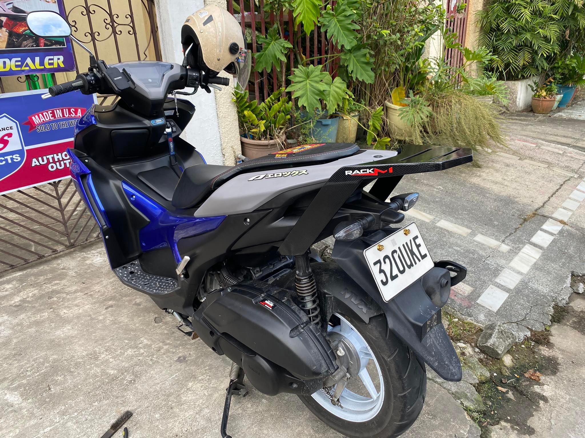 RackM top box bracket for Yamaha Aerox V2 | Lazada PH