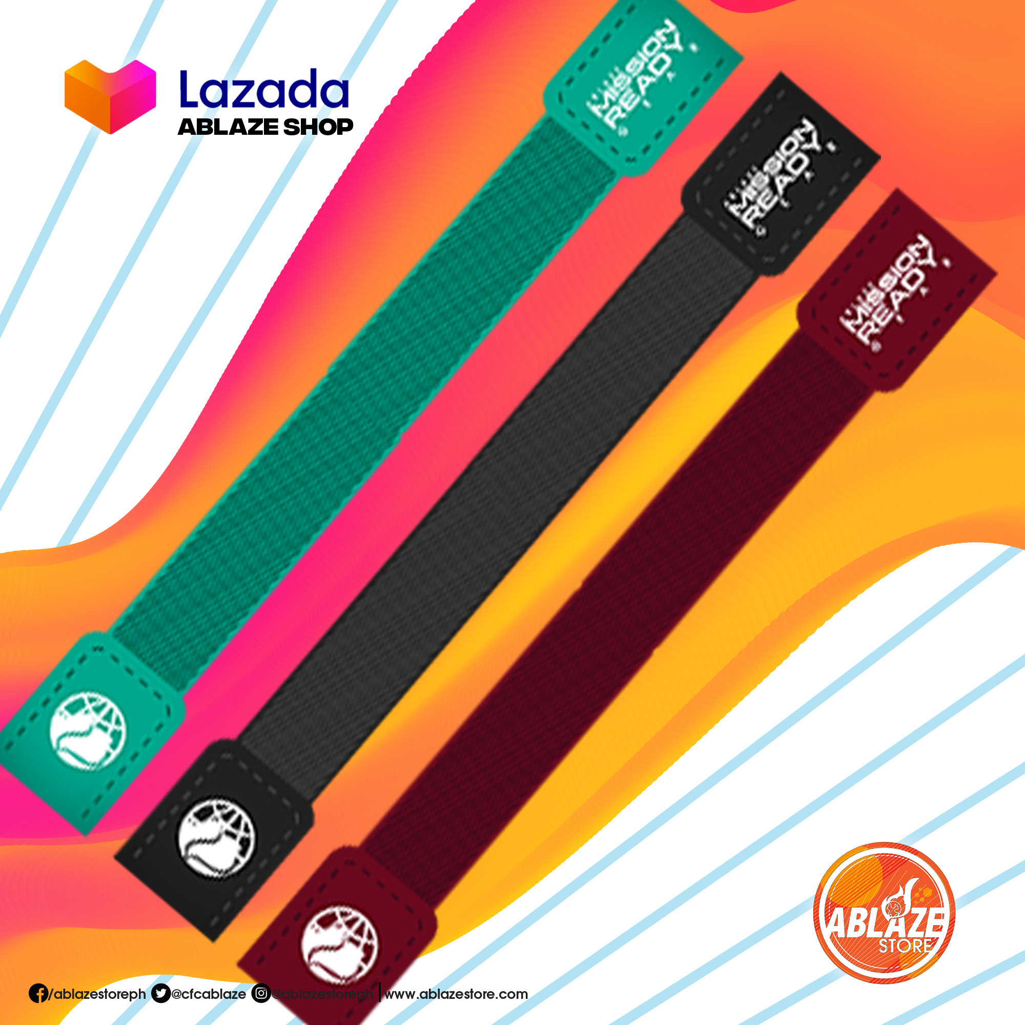 Ablaze Mission Ready Cable Clip Set | Lazada PH