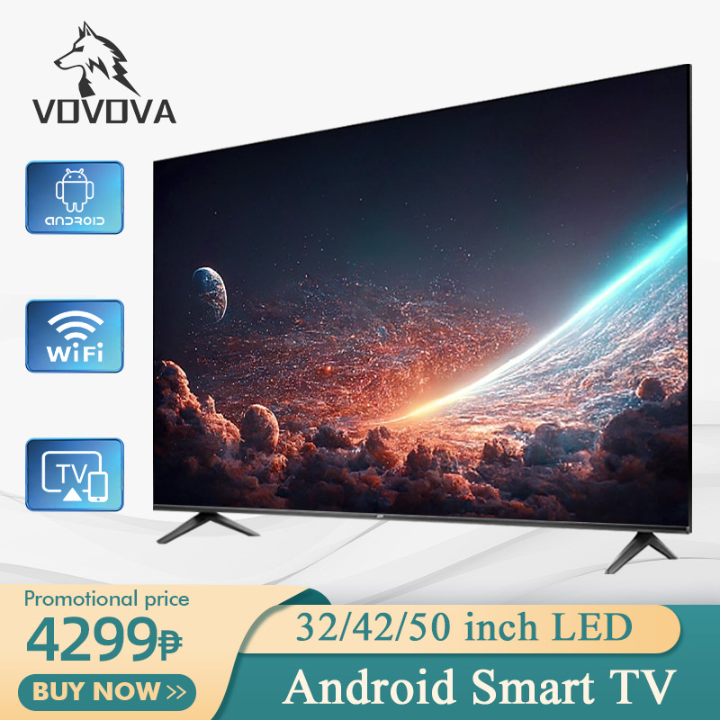 VOVOVA Smart TV 50 42 32 inch HD LED Android Extra Slim evision LED ...