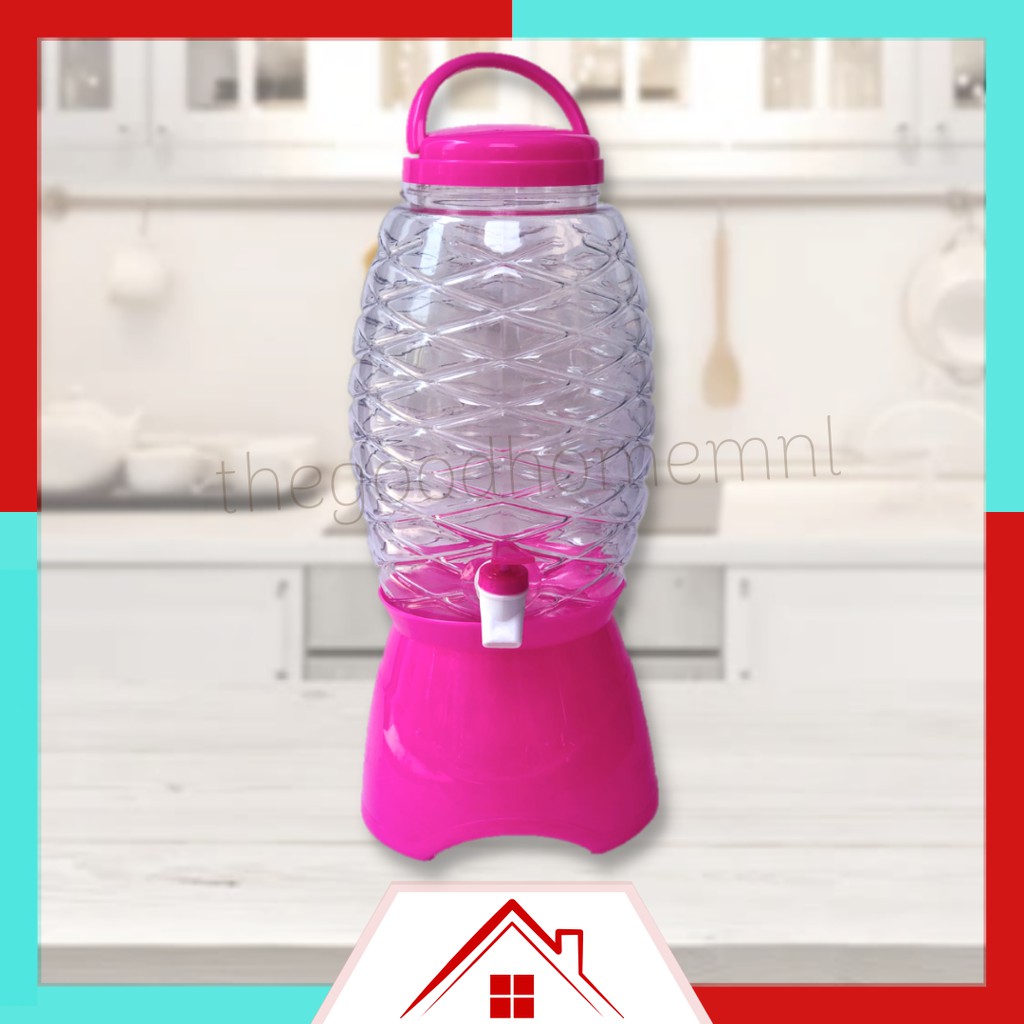 [NEW] 5L Transparent Pineapple Jug Water Juice Container Palamigan With ...