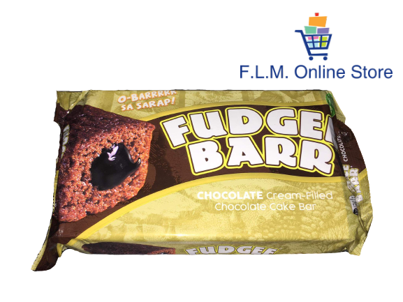 Fudgee Barr Chocolate Cream Filled Chocolate Cake Bar 40g x 10s | Lazada PH