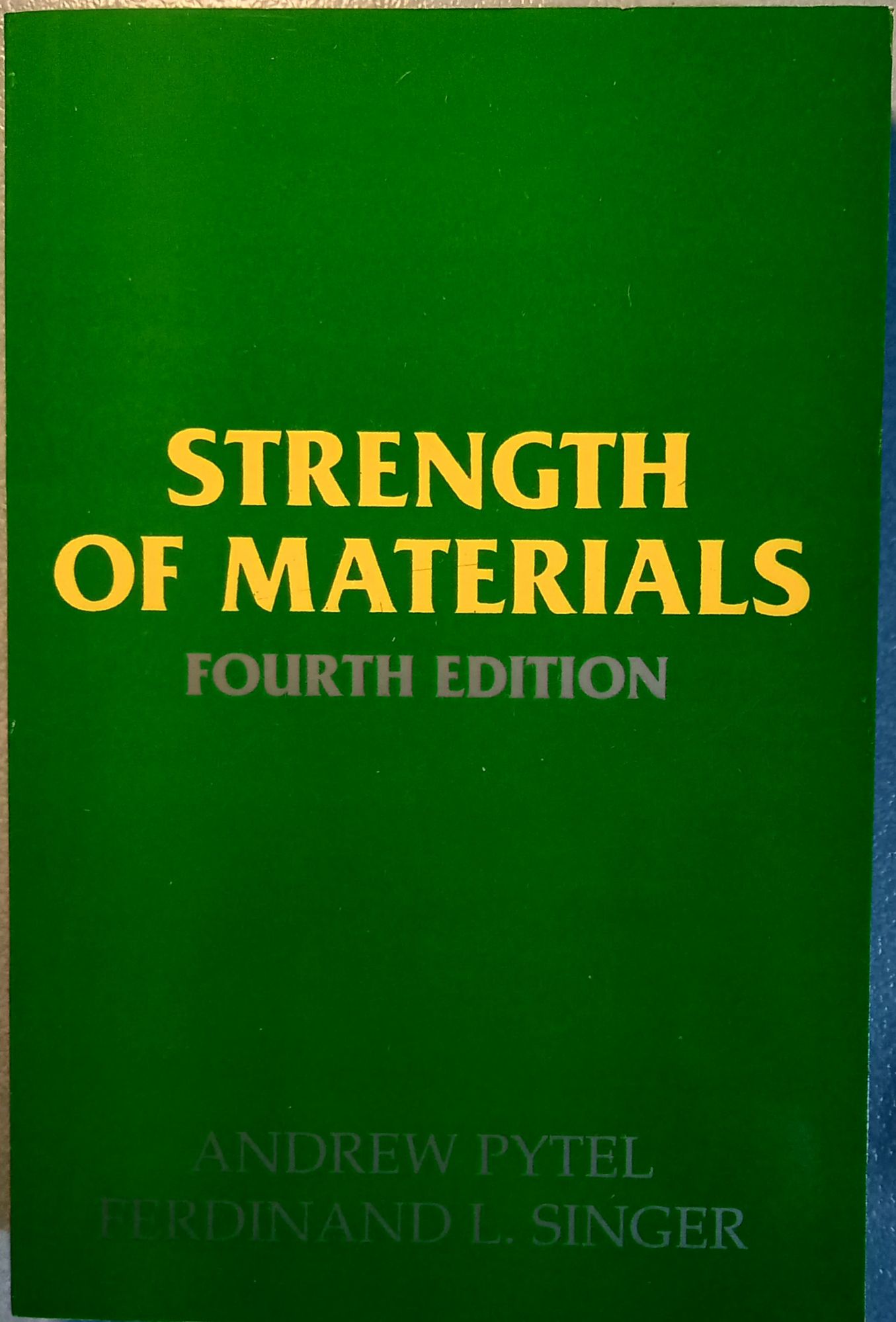 STRENGTH OF MATERIALS (fourth Edition) | Lazada PH