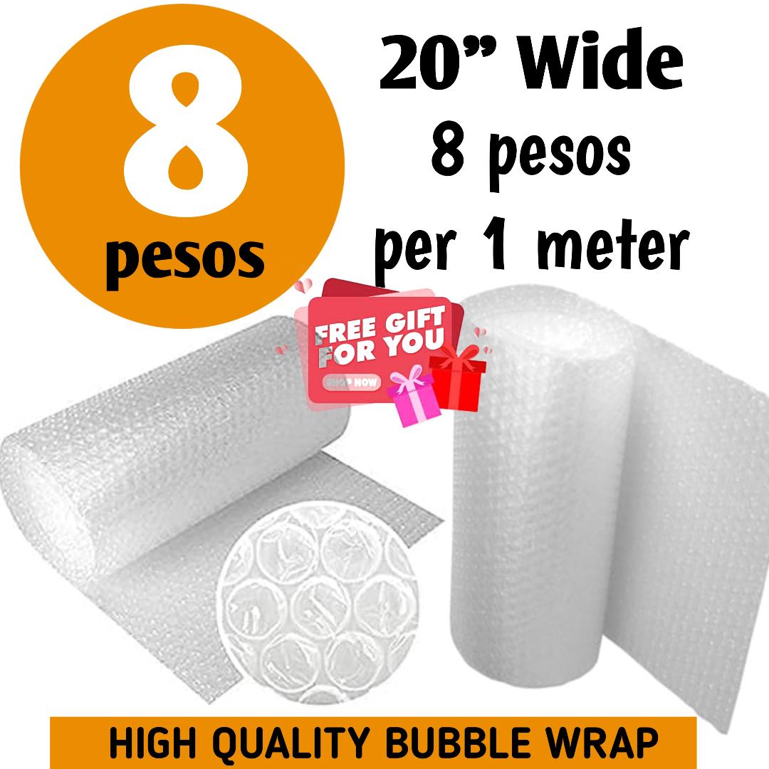 Bubble Wrap 20inches x1 meters 2ply | Lazada PH