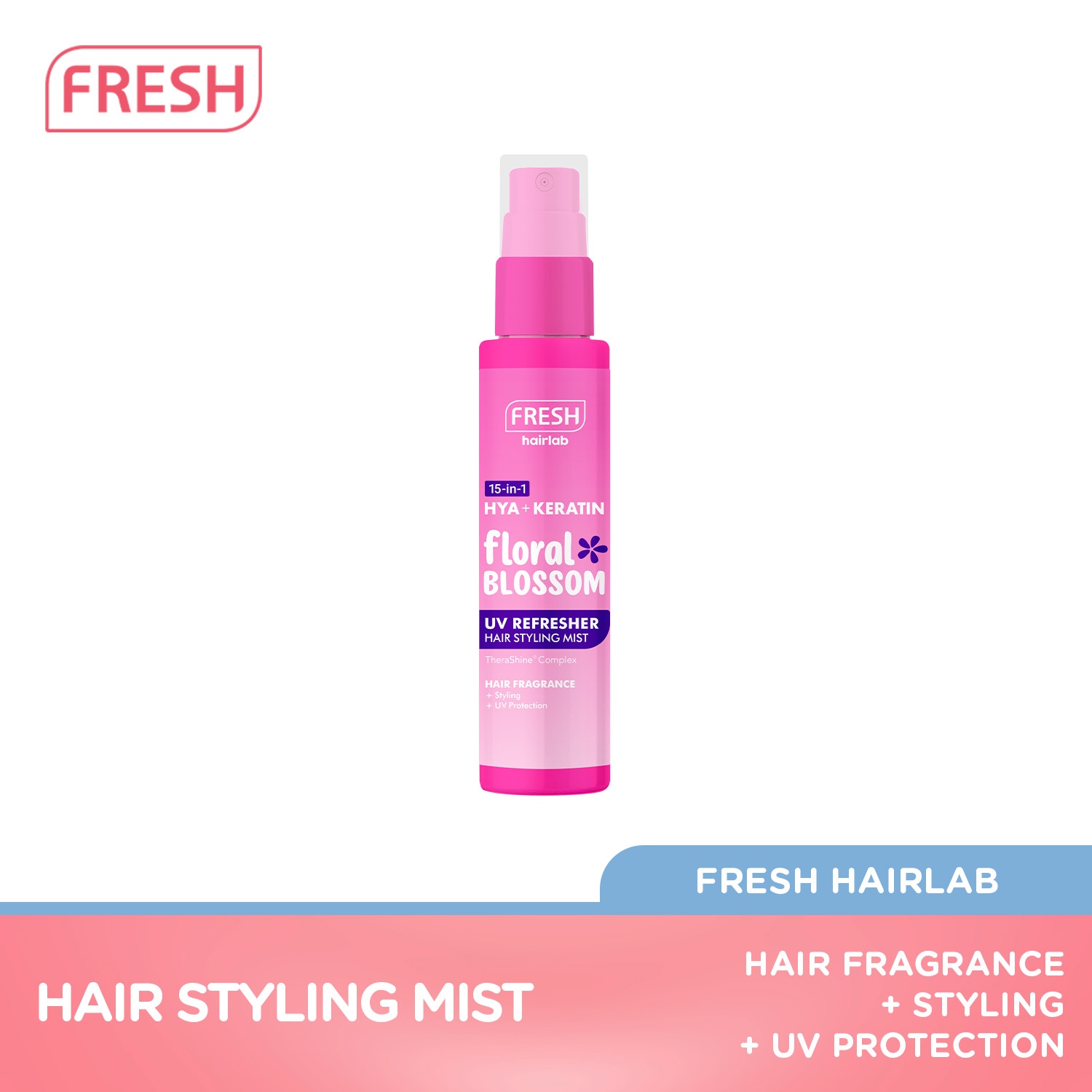 Fresh Hairlab 15 in 1 Hya+Keratin Floral Blossom UV Refresher Hair ...
