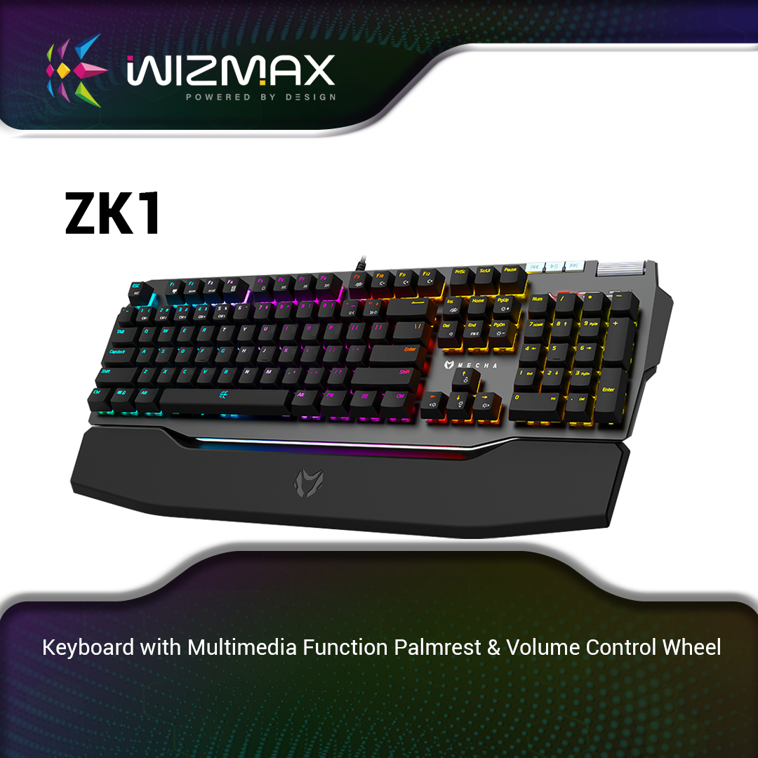 Mecha ZK1 Gaming Mechanical Keyboard | Lazada PH