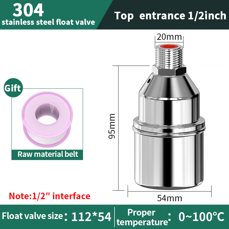 304 Stainless Steel Float Valve Automatic Water Level Control Valve ...