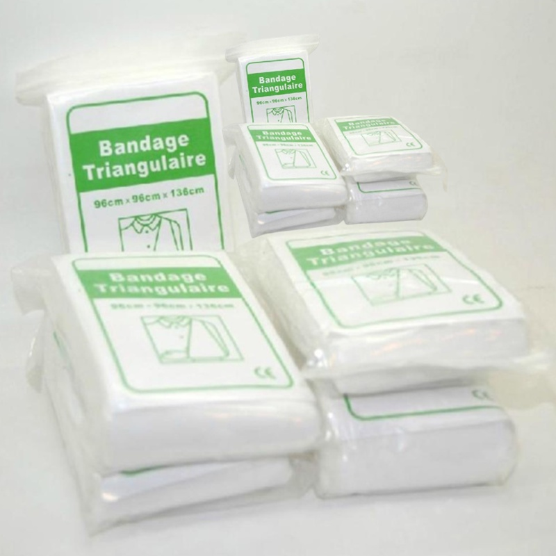 ORBITFITNESS 10PCS Medical Triangular Bandage Triangular Bandage Tips ...