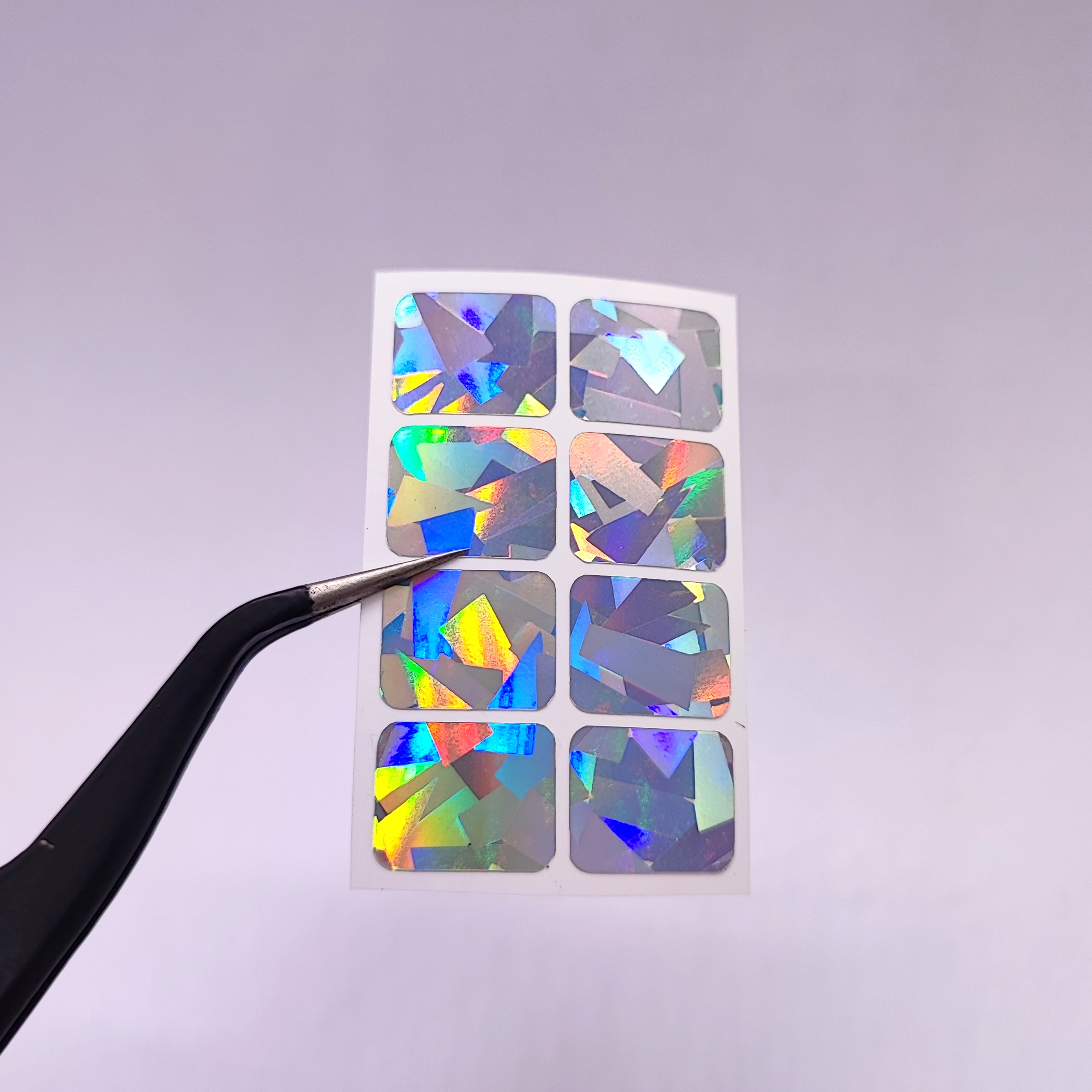 CVV COVER STICKER FOR CREDIT/DEBIT CARD (SQUARE SHUTTERED GLASS EDITION ...