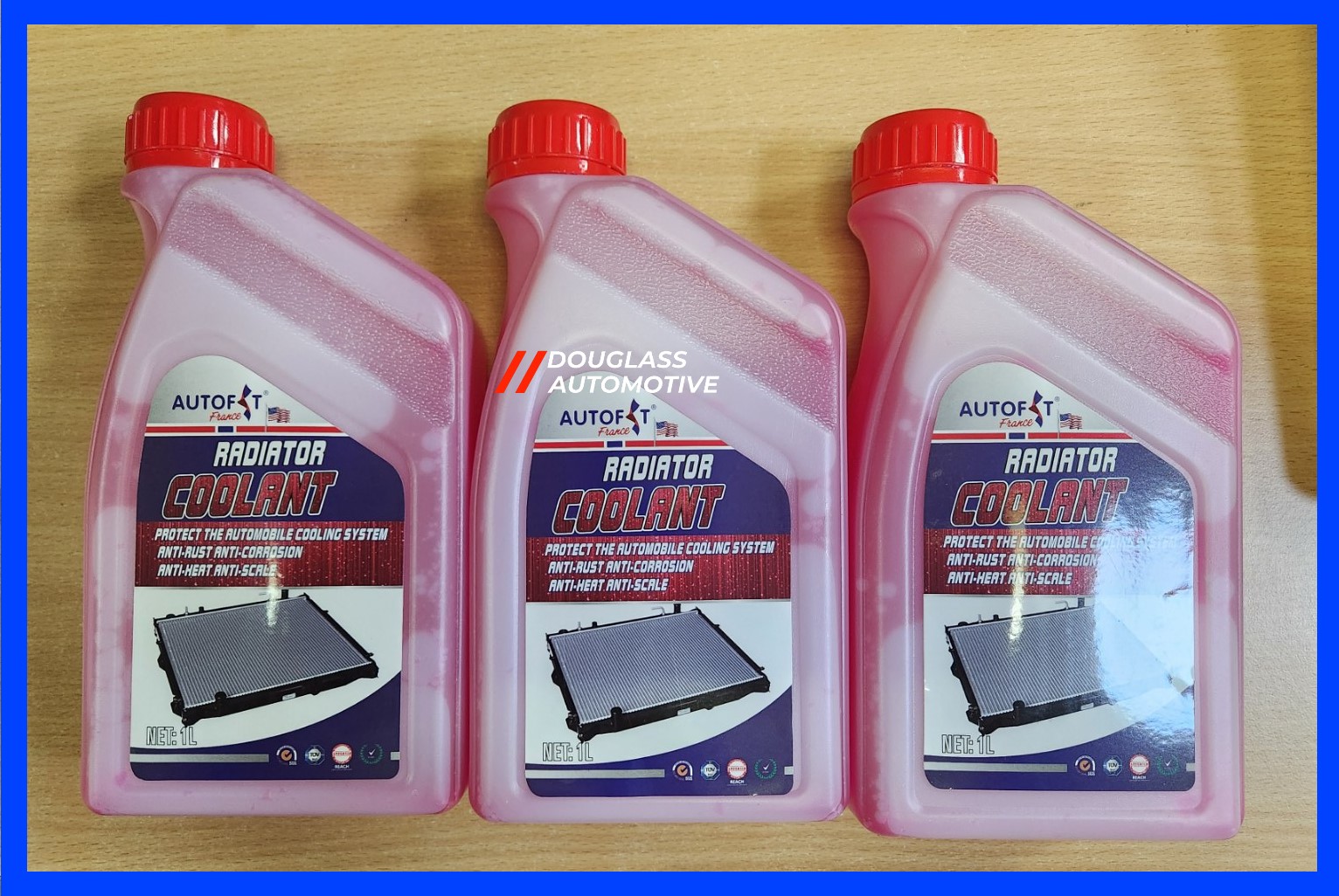 AUTOFIT Radiator Coolant Ready To Use 1Liter Red (AT-C2) | Lazada PH