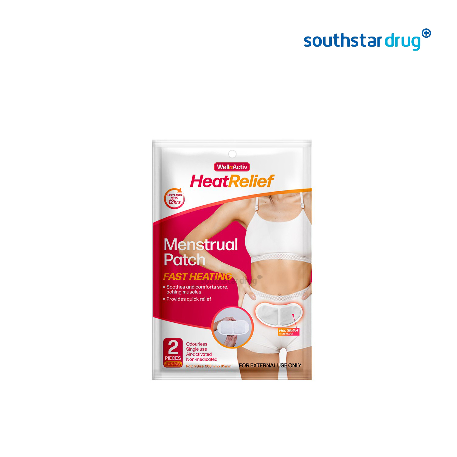 WellnActiv HeatRelief Menstrual Patch - 2s | Lazada PH
