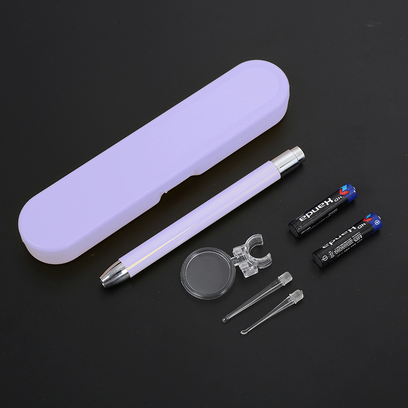 LED Ear Pick Set with Magnifier Ear Cleaner Ear Wax Removal for Baby ...