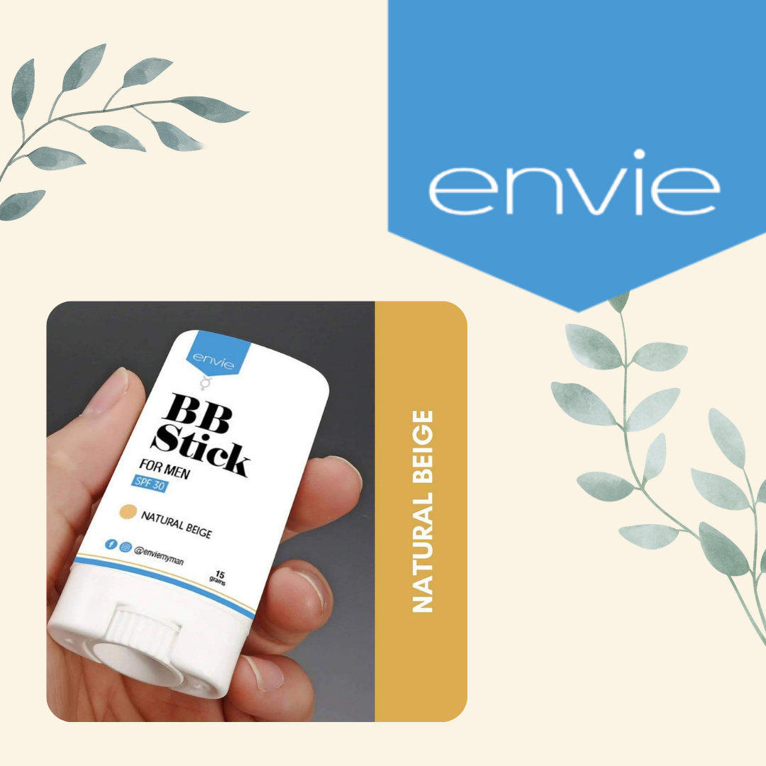 Envie BB Stick for Men 15g Skin Perfecting Powder Stick Color Natural ...