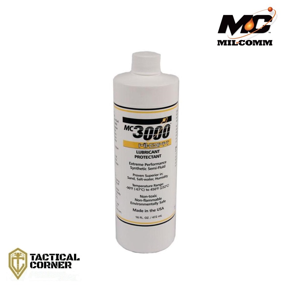 MIL-COMM MC3000 LUBRICANT & PROTECTANT SYNTHETIC SEMI-FLUID 16 FL OZ ...