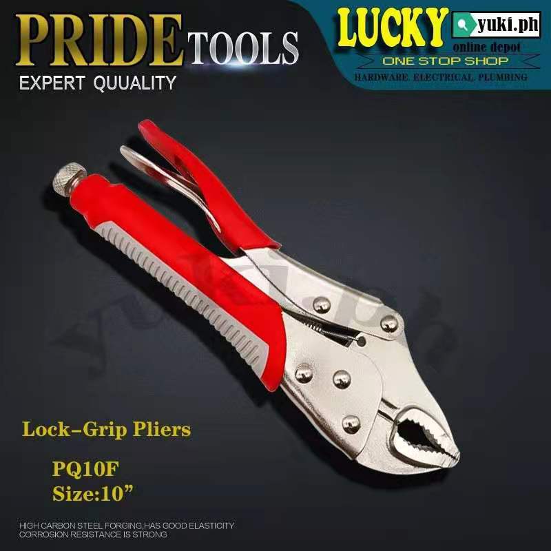 PRIDE PQ10F RUBBER VISE GRIP 10" | Lazada PH