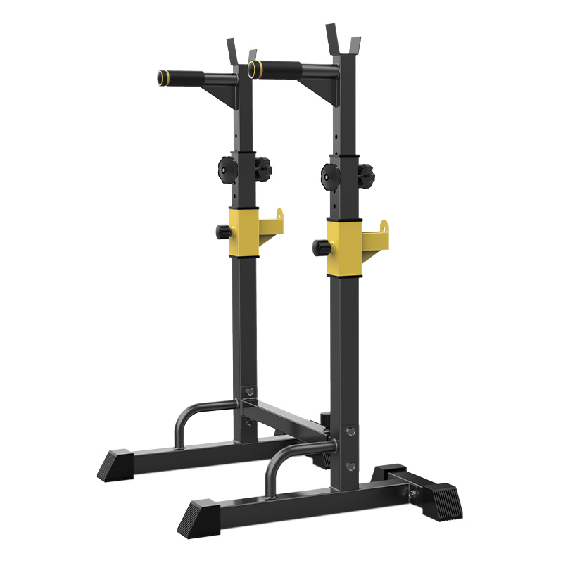 MIKING Squat Rack and Barbell Rack High-quality 2 in 1 Adjustable Stand ...