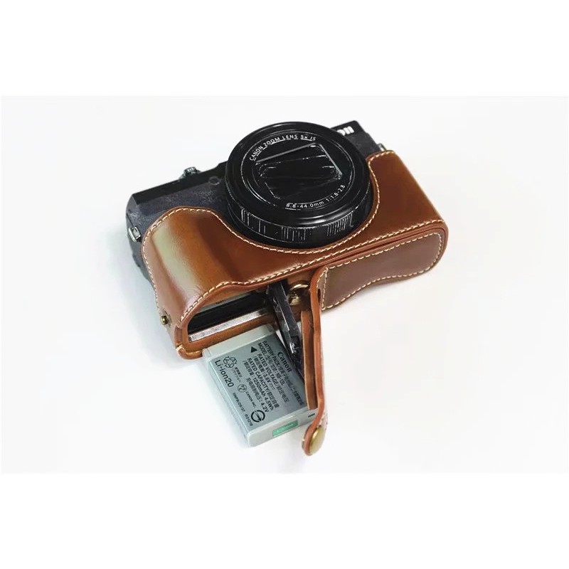 Leather Half Case for Canon G5X Mark II G5XII | Lazada PH