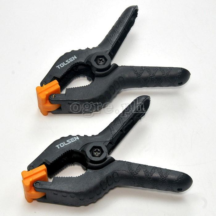 Tolsen 10198 Nylon Spring Clamp 100mm (4”) Set of 2 | Lazada PH