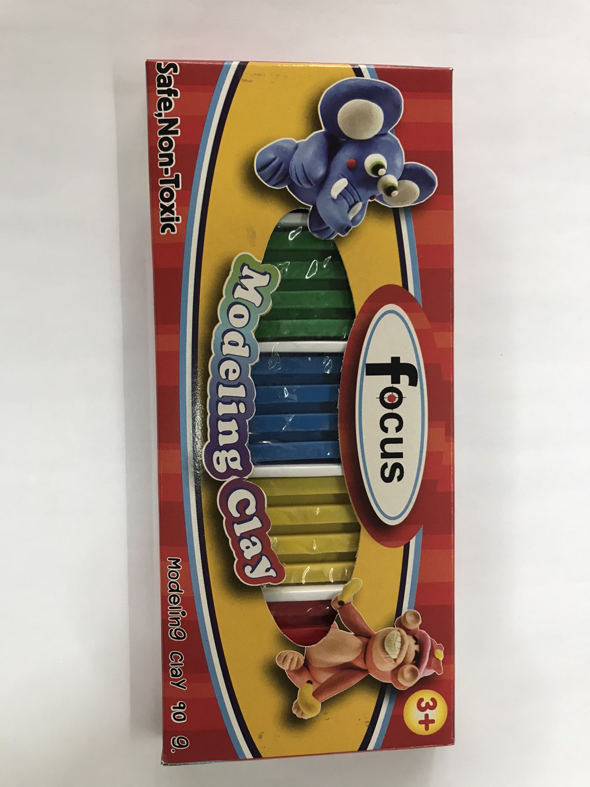 Focus clay bar 5 colors set | Lazada PH