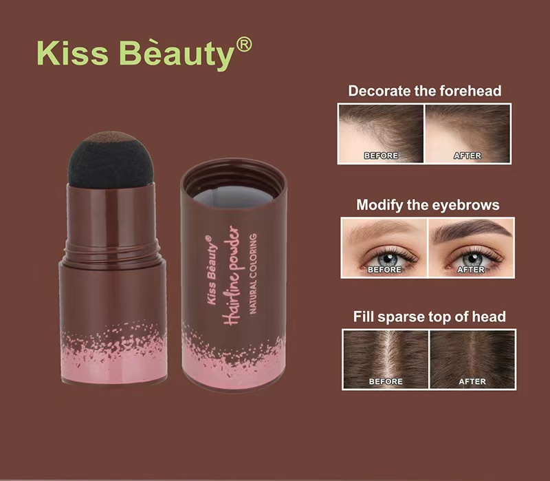 GIVA High Quality Kiss Beauty Hairline Powder Natural Coloring Repair ...