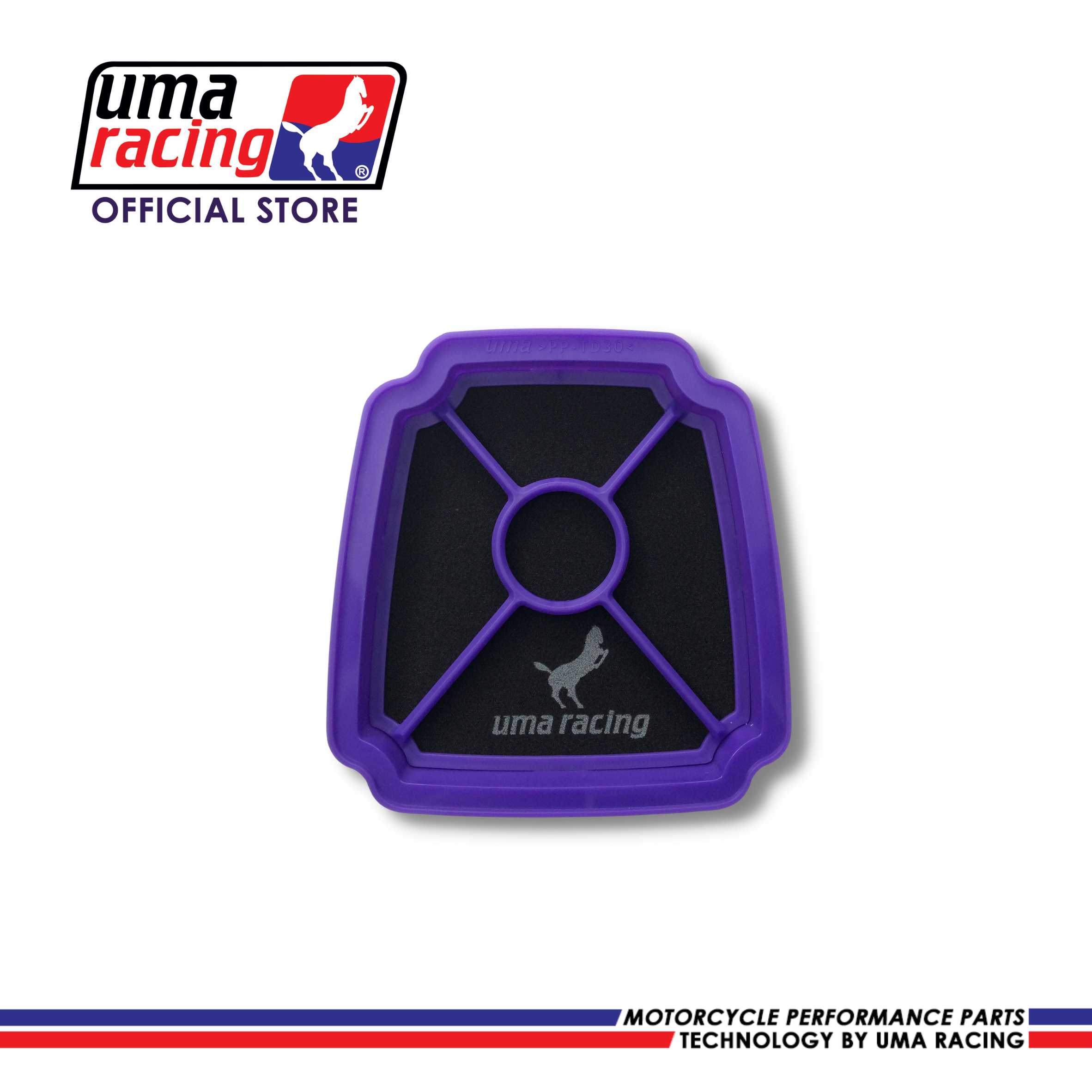 UMA Racing Air Filter Dual Layer Kit (Washable) for Yamaha Sniper 150 ...