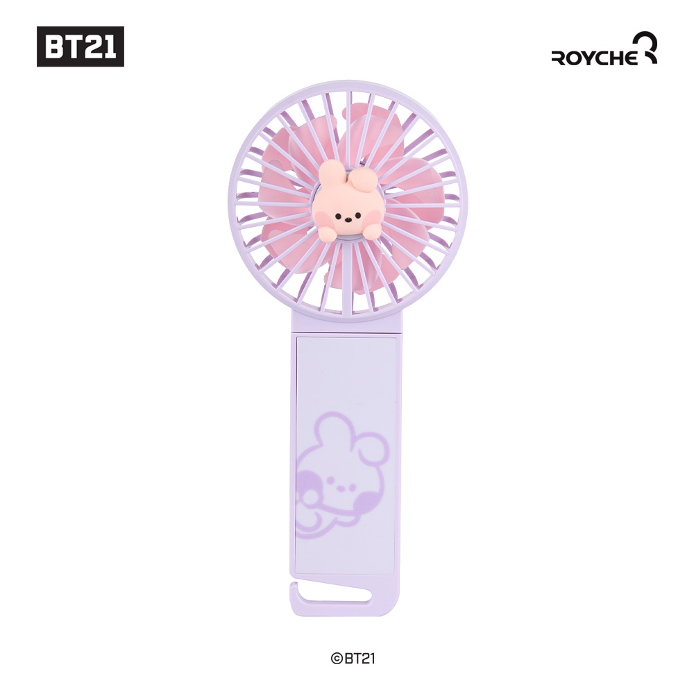 BT21 minini Dual Blade Handy Fan/Portable Fan/3-Step Wind Speed | Lazada PH
